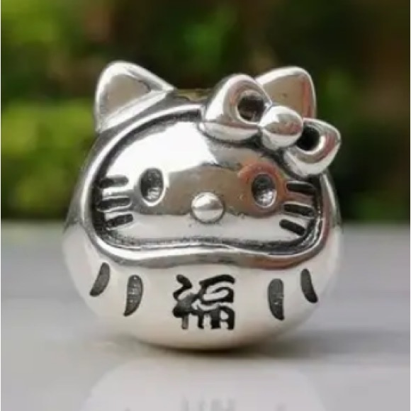 Hello Kitty | Jewelry | Hello Kitty Bracelet Charm 925sterling Silver ...